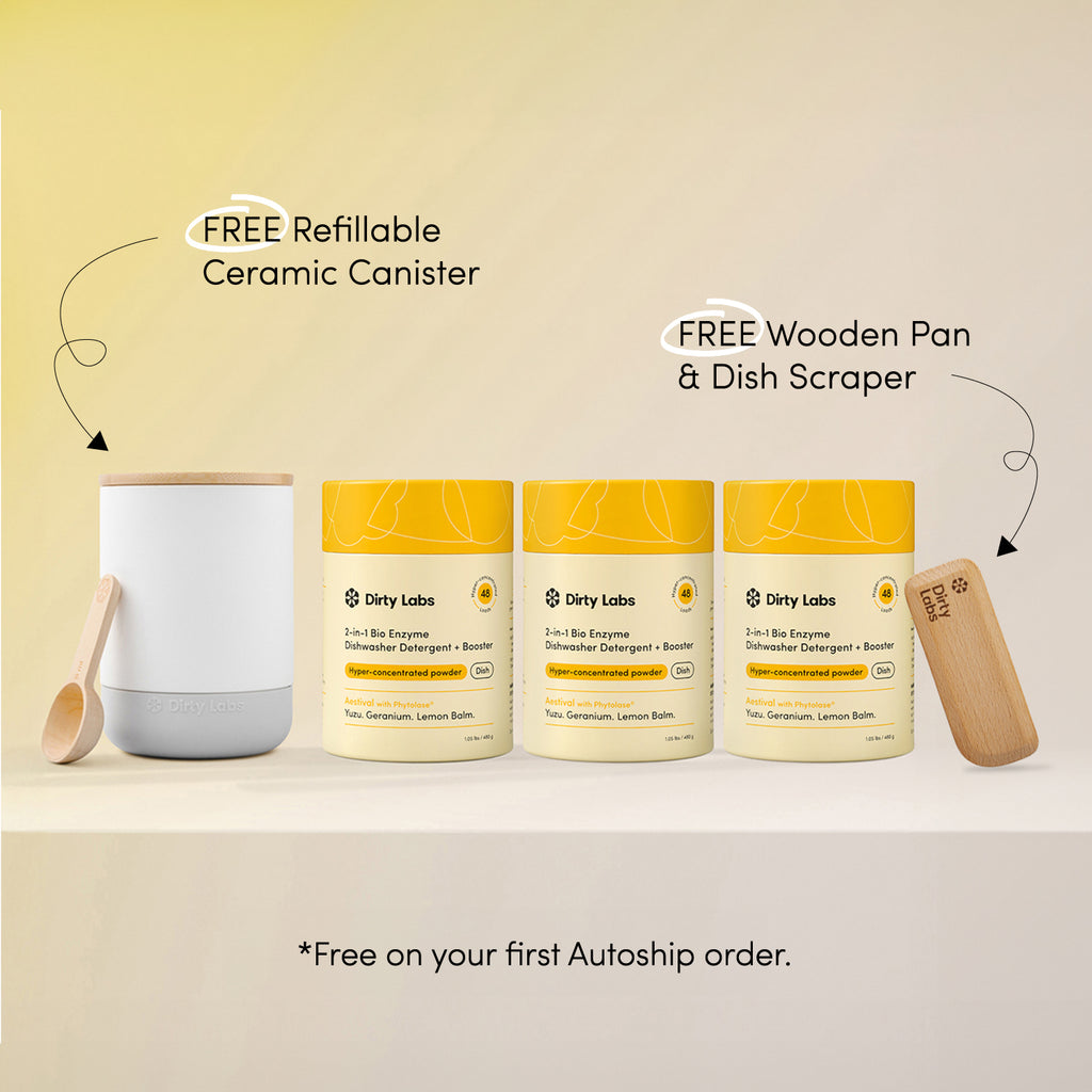 2-in-1 Bio Enzyme Dishwasher Detergent | Dirty Labs